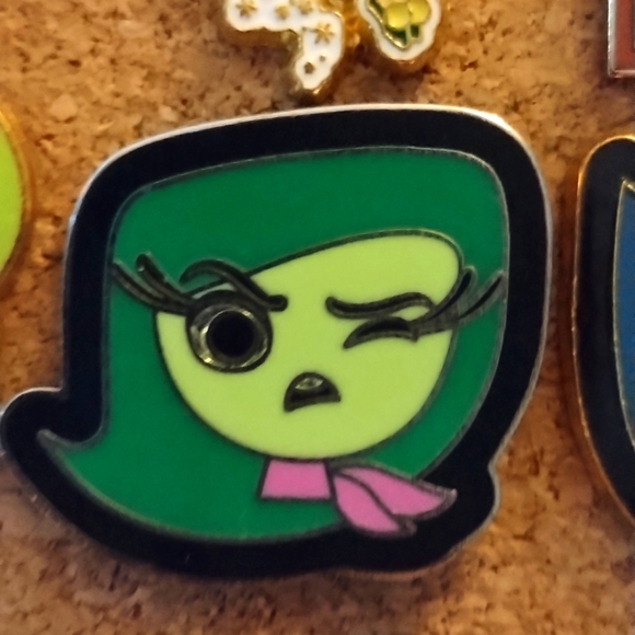 Disney | Accessories | Disney Trading Pin Inside Out Disgust | Poshmark